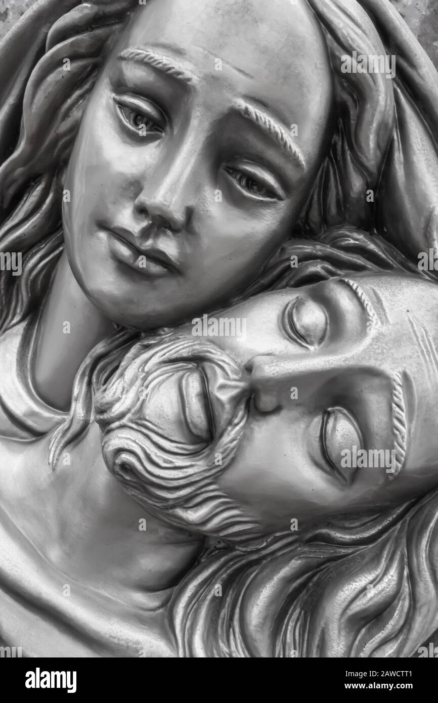 Jesus und Maria. Mutter Maria mit ihrem Sohn Jesus Stockfotografie - Alamy