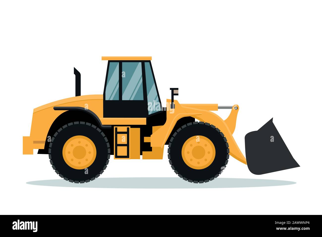 Radlader vektor vektoren -Fotos und -Bildmaterial in hoher Auflösung ...