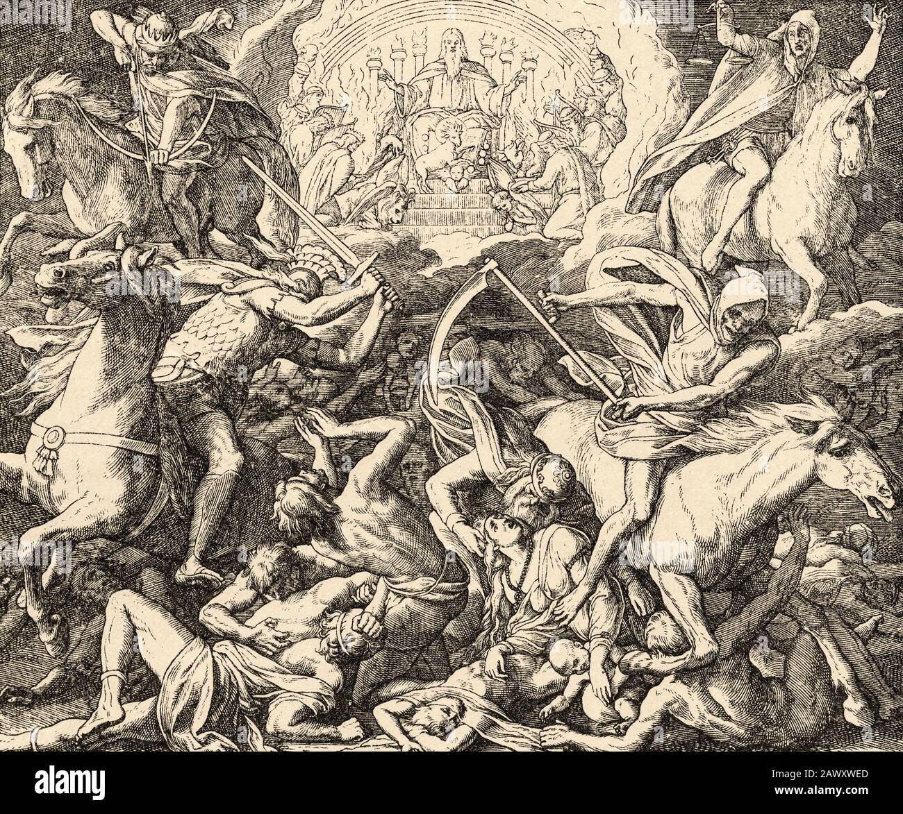 Die ersten sechs siegel des buches -Fotos und -Bildmaterial in hoher ...