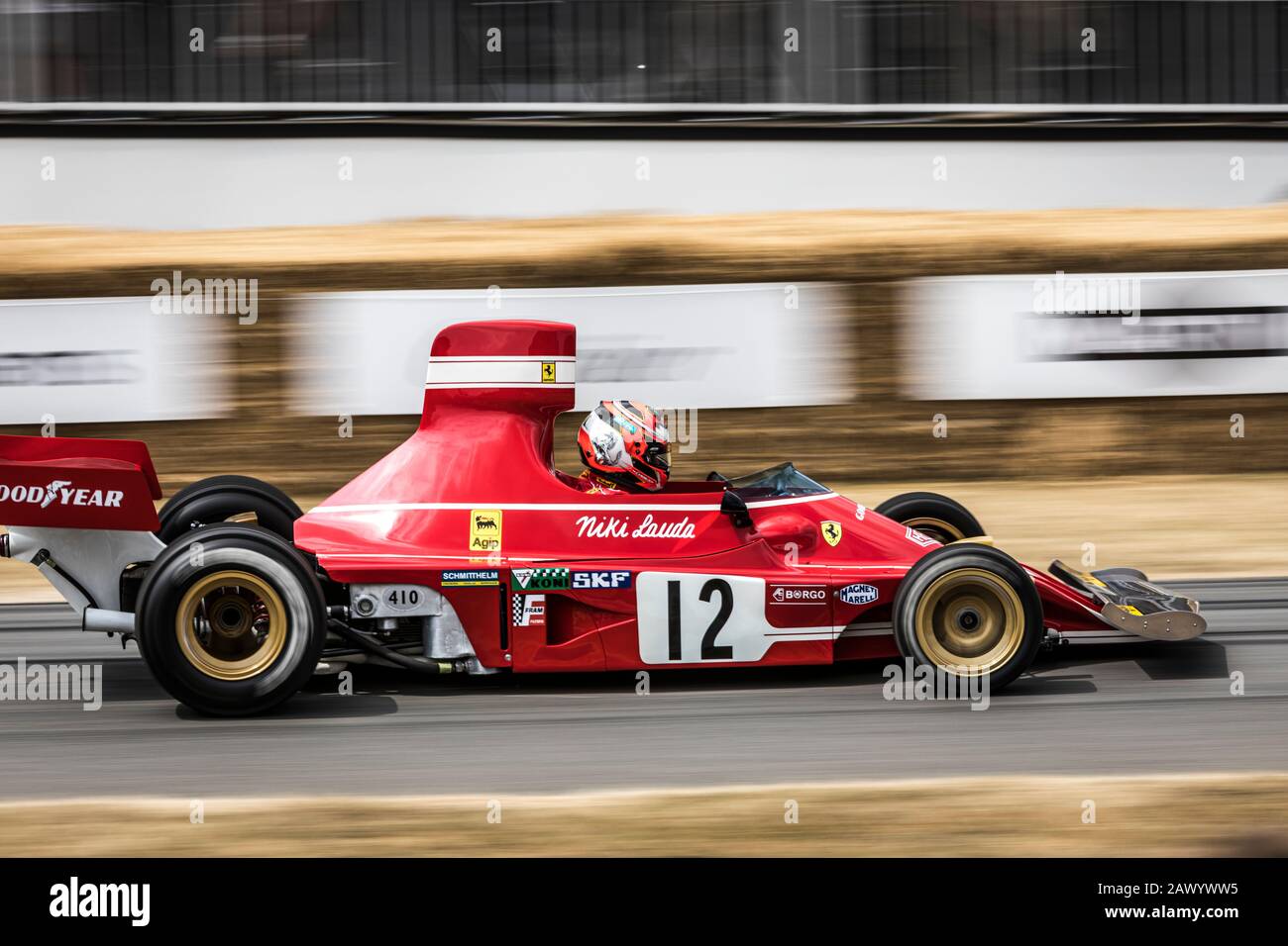 Christian Knobloch fuhr beim Goodwood Festival of Speed 2018 einen ...