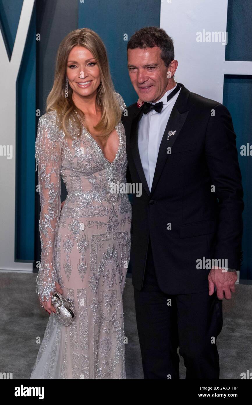 Nicole Kimpel und Antonio Banderas nehmen am 09. Februar 2020 an der ...