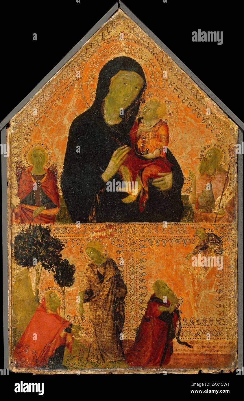 Madonna und Kind mit den Heiligen Michael und Johannes dem Täufer; Die Noli Me Tangere; Die ...