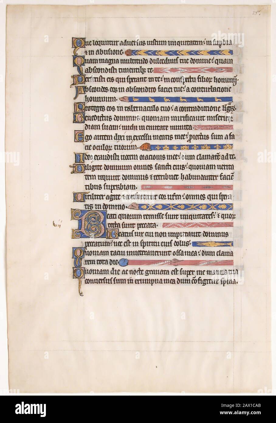 Latin Psalter Stockfotos und -bilder Kaufen - Alamy