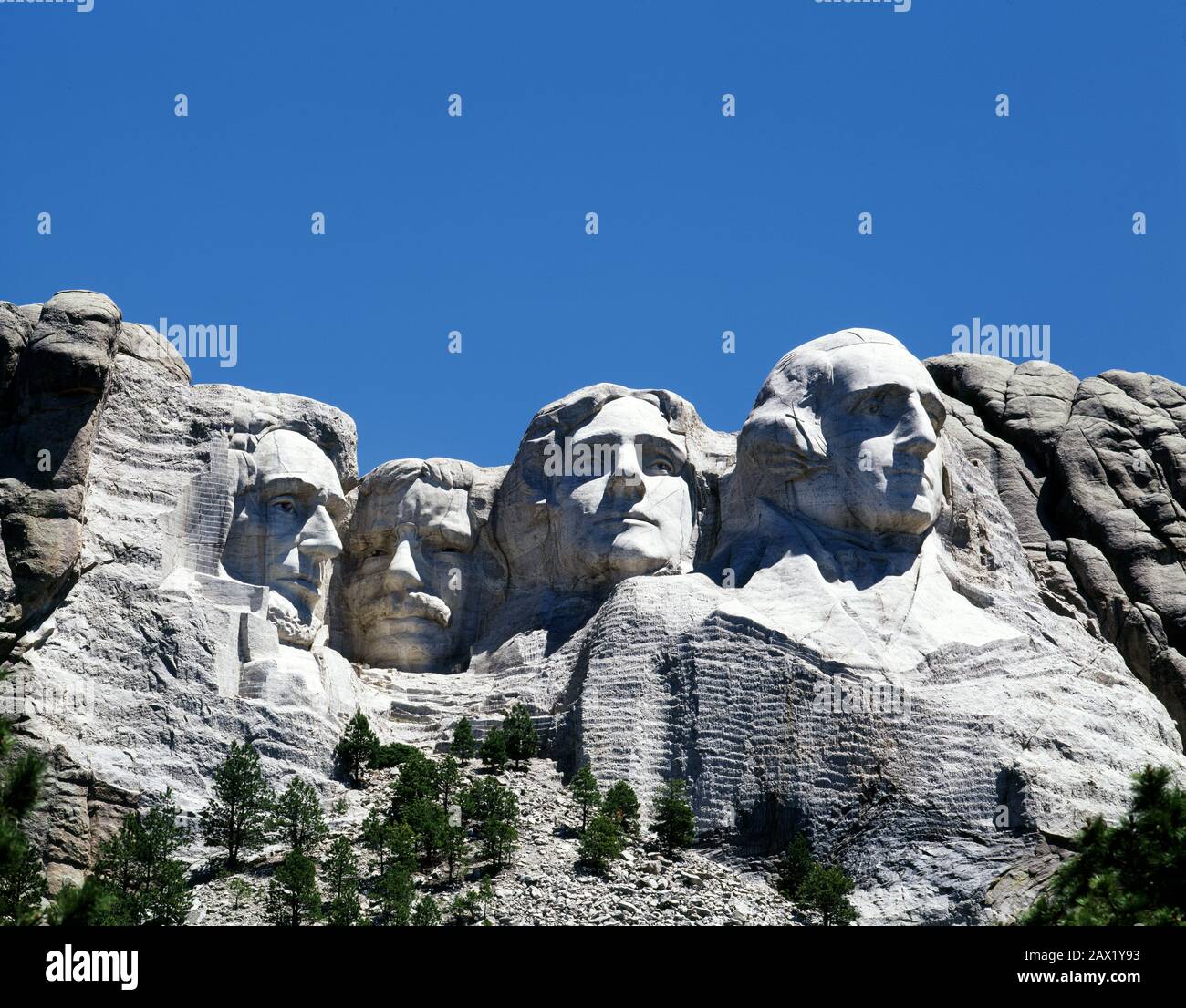 Mount rushmore wurde von gutzon borglum son lincoln borglum geformt ...