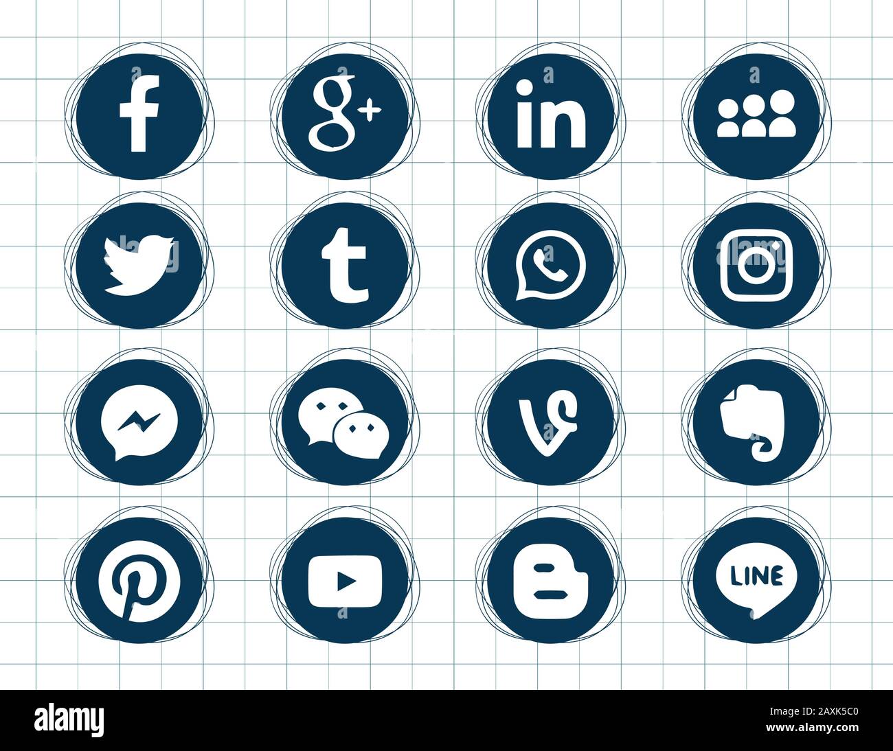 Instagram logo rund Stock-Vektorgrafiken kaufen - Seite 3 - Alamy