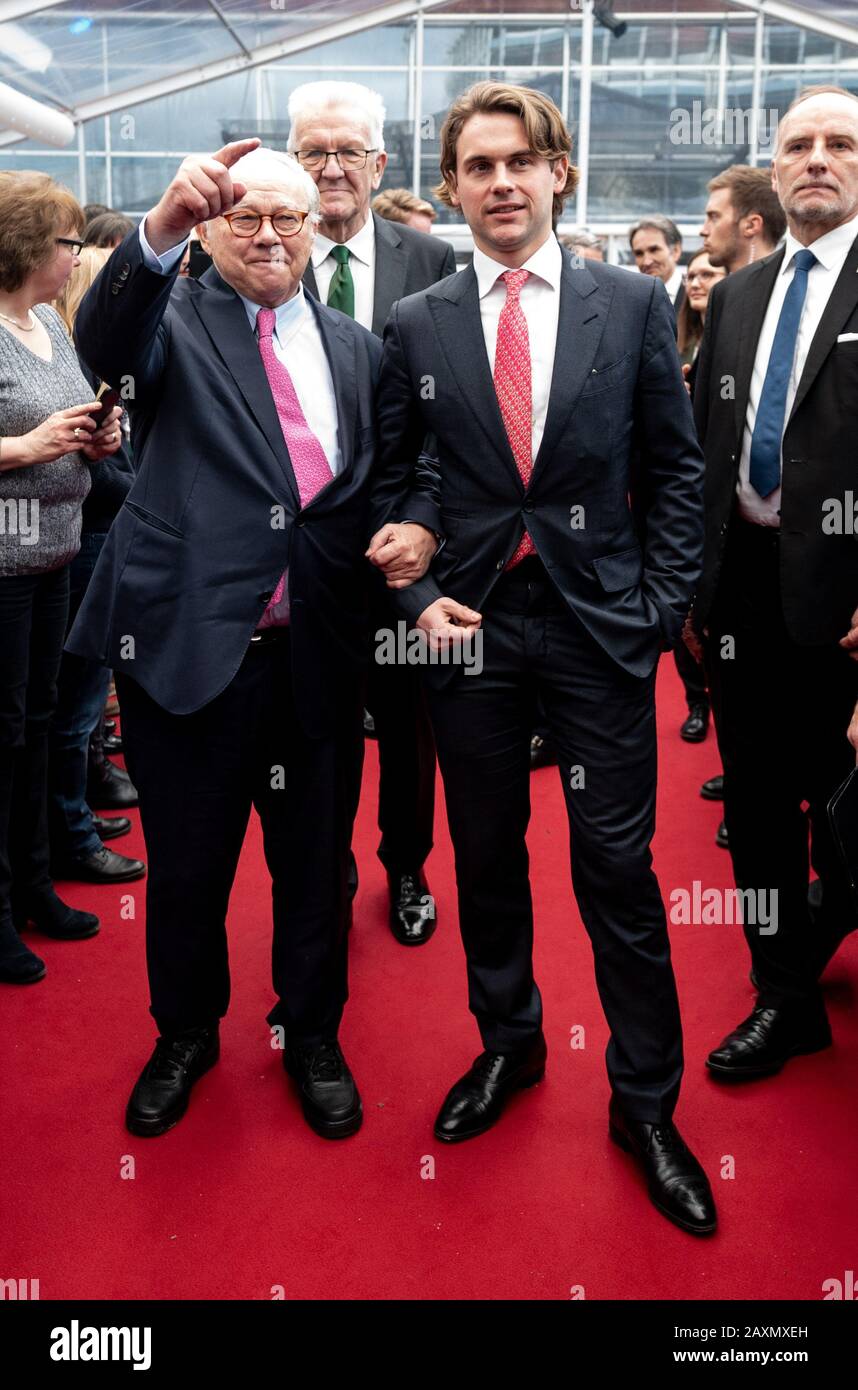 12. Februar 2020, Baden-Württemberg, Offenburg: Verleger Hubert Burda ...