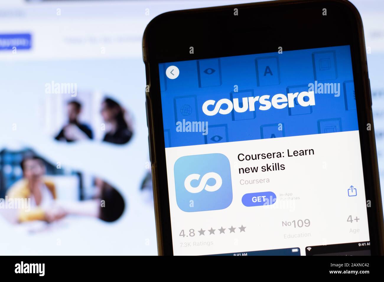 Coursera hintergrund -Fotos und -Bildmaterial in hoher Auflösung – Alamy