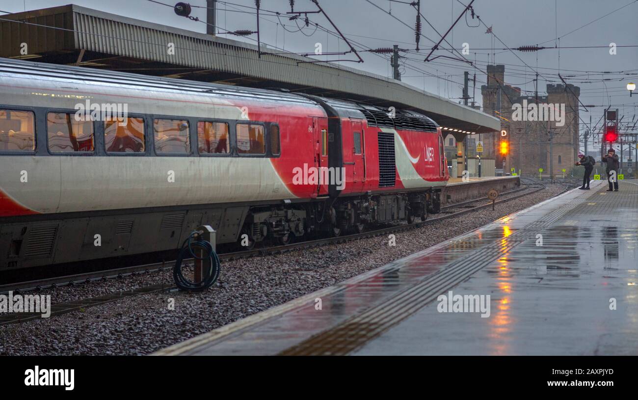 London North Eastern Railway (LNER) High Speed Train (Intercity 125) am ...