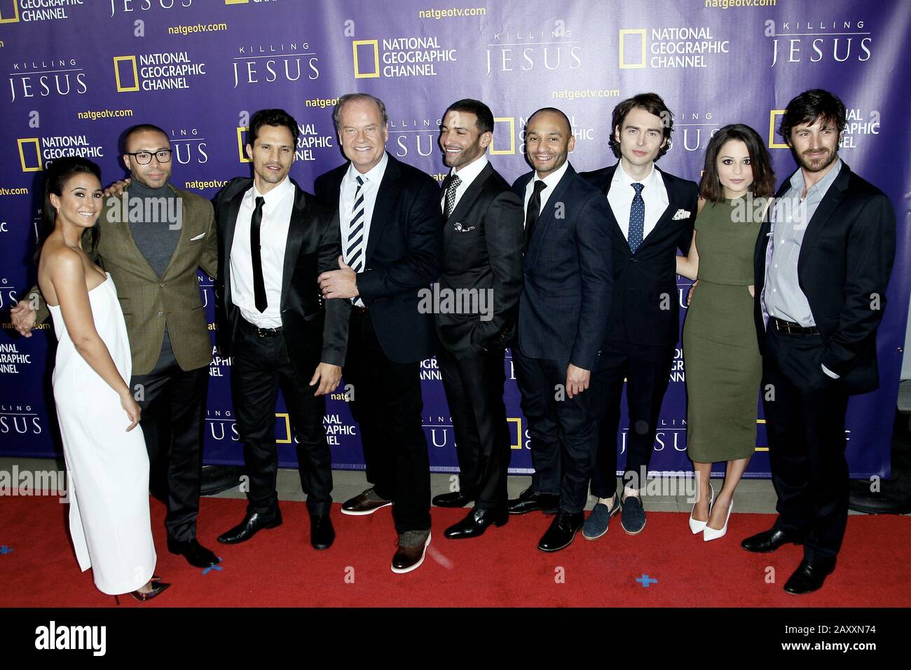 New York, NY, USA. März 2015. Die Besetzung von Nat Geos "Killing Jesus ...