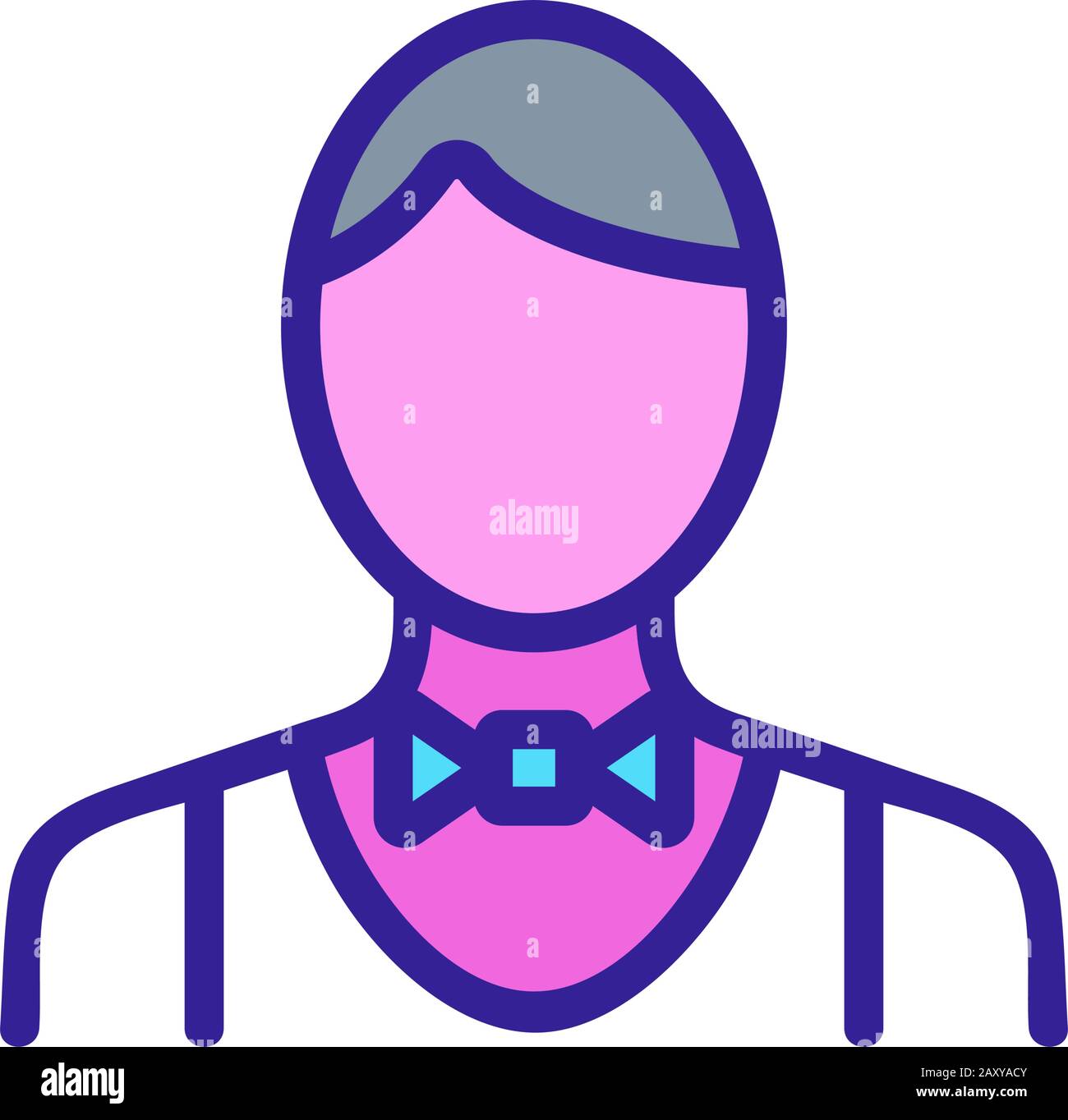 Kellnerin silhouette Stock-Vektorgrafiken kaufen - Alamy