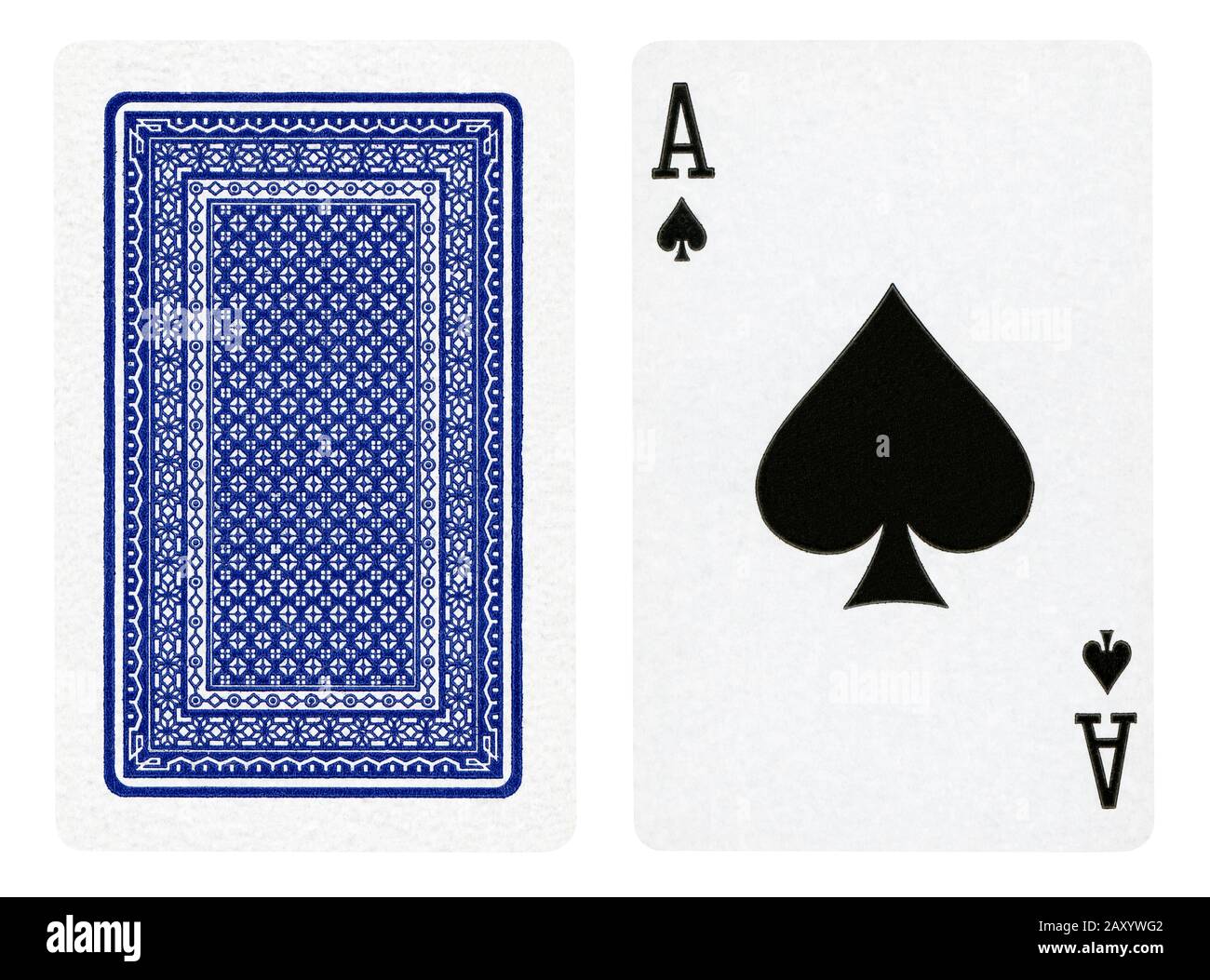 Spielkarte pik ass -Fotos und -Bildmaterial in hoher Auflösung – Alamy