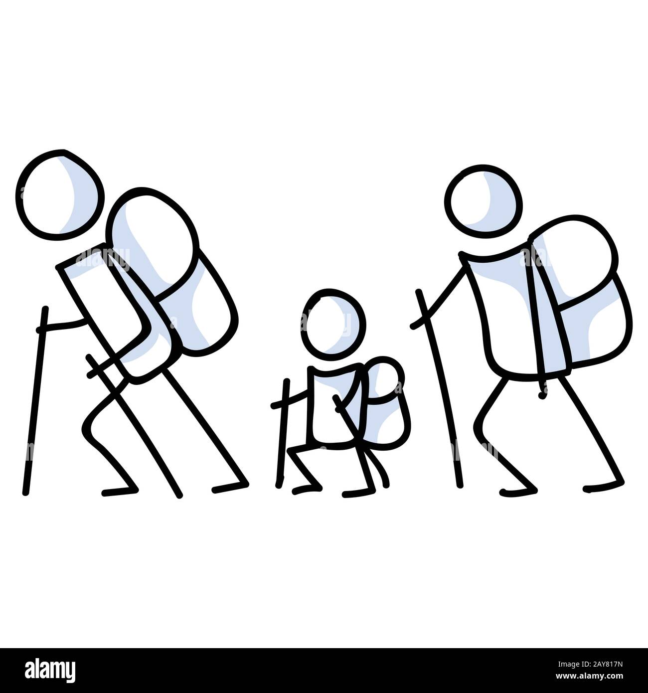 Wanderer piktogramm -Fotos und -Bildmaterial in hoher Auflösung - Seite ...