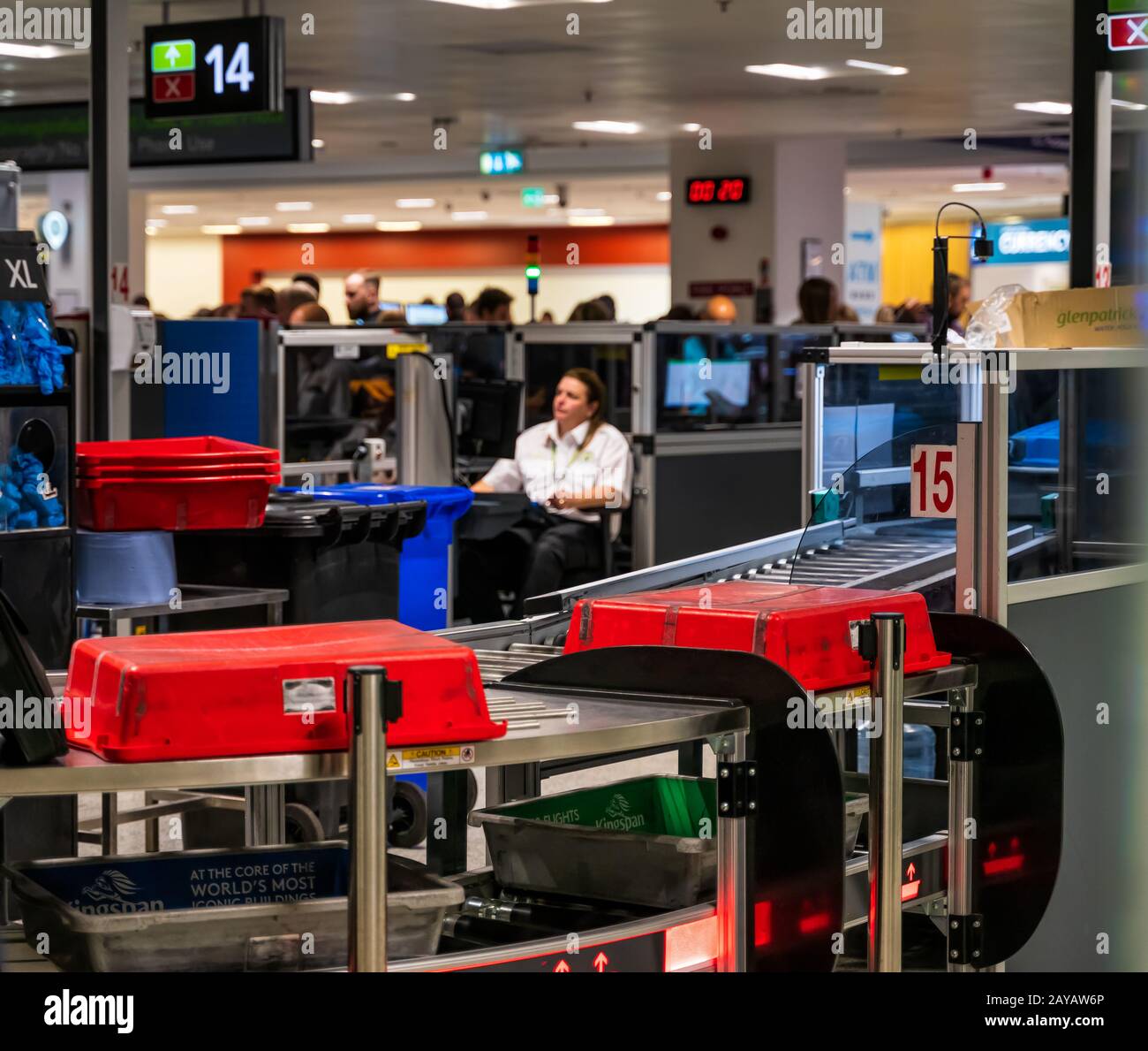Ankunft Flughafen Dublin