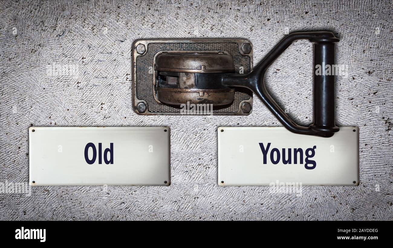 Alt vs jung -Fotos und -Bildmaterial in hoher Auflösung – Alamy