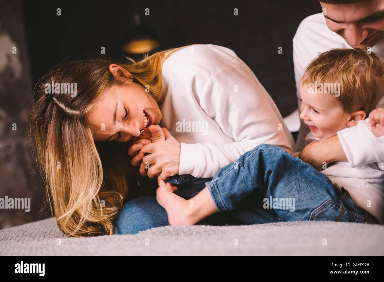Familien Familie Eltern Stockfotos und -bilder Kaufen - Alamy