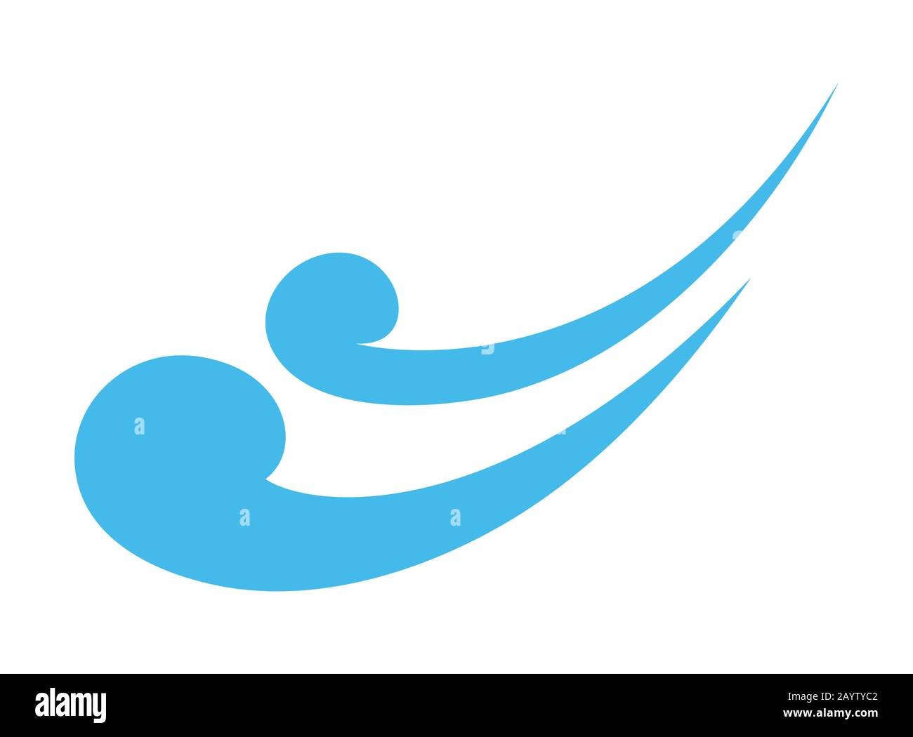 Wind symbol Ausgeschnittene Stockfotos und -bilder - Alamy