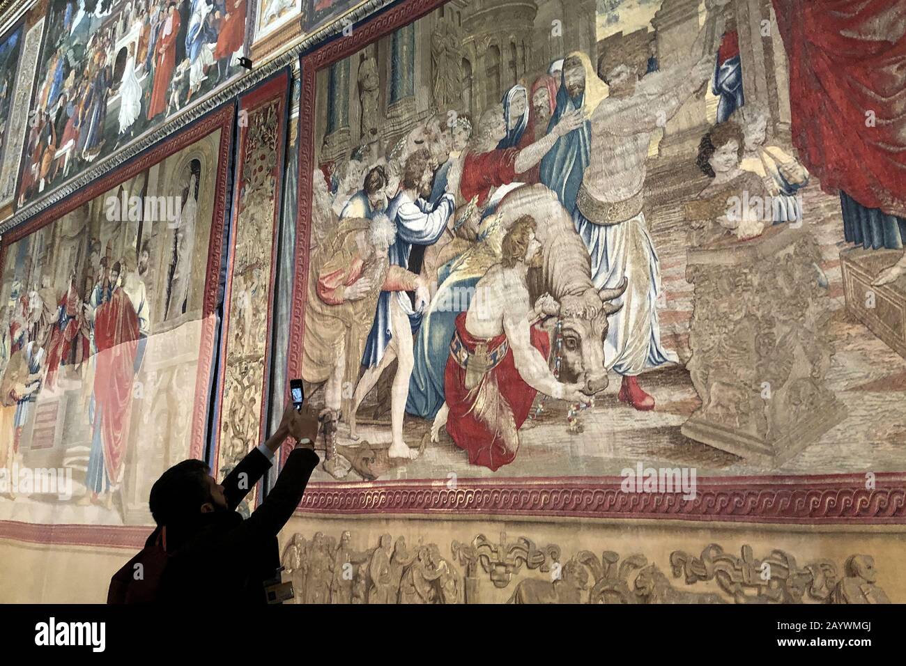 Vatican Tapestry Stockfotos und -bilder Kaufen - Alamy
