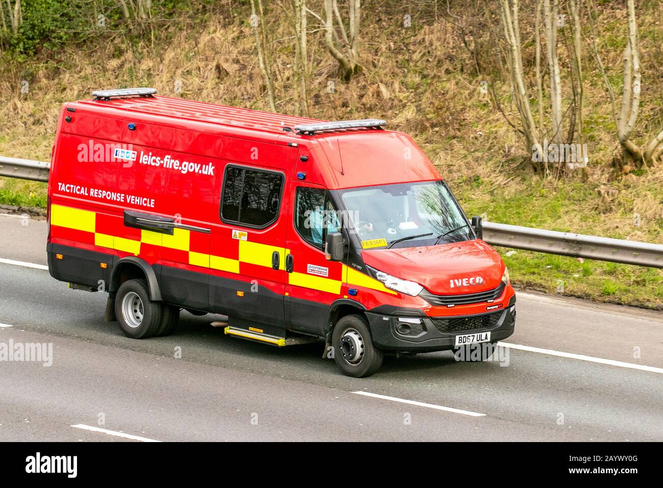 2017 Iveco Daily 70C18V; Leicestershire Fire and Rescue Service Trucks ...