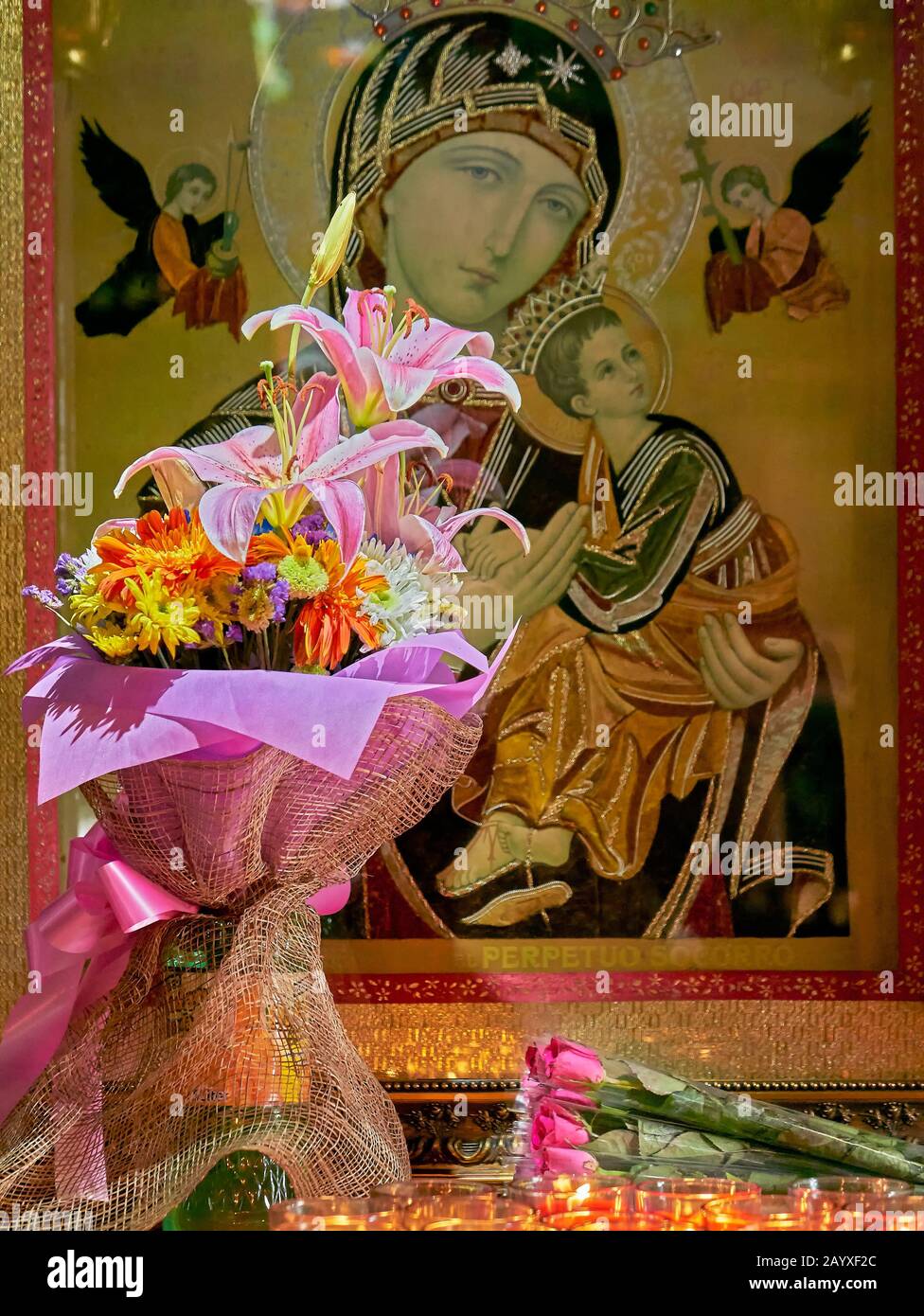 Virgin mary byzantine art -Fotos und -Bildmaterial in hoher Auflösung ...