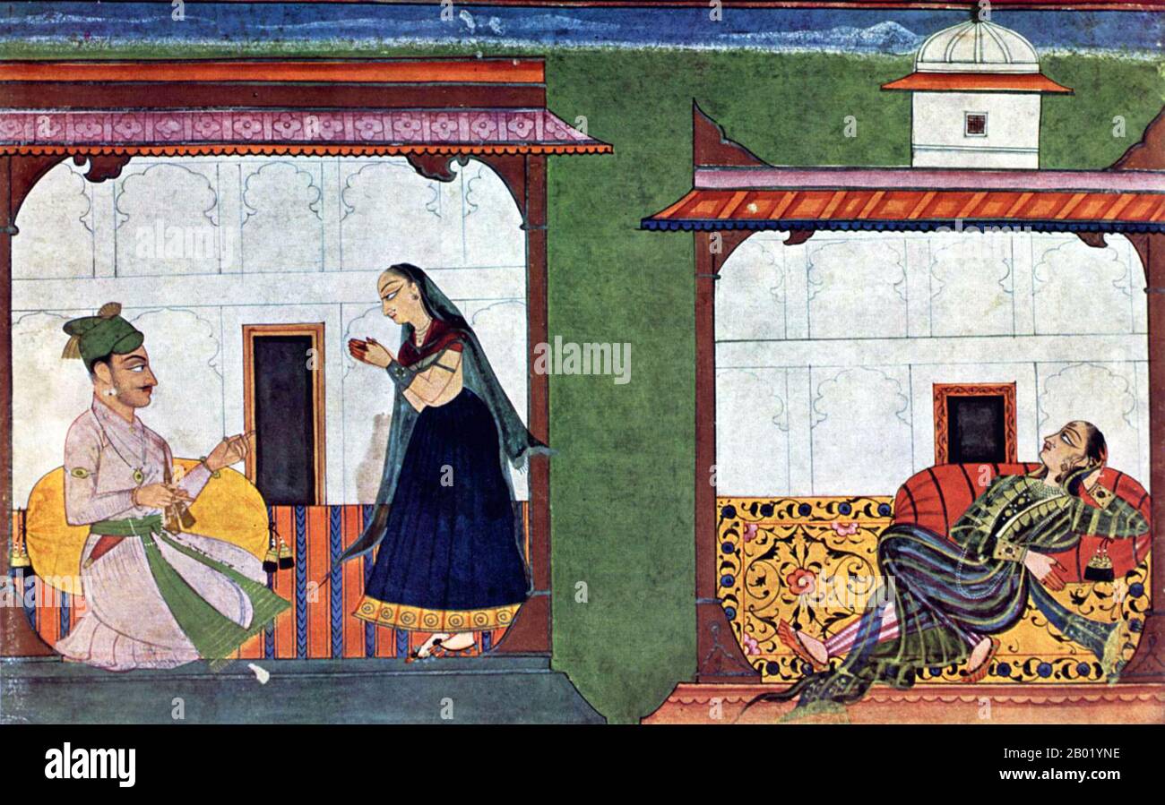 Basohli stil -Fotos und -Bildmaterial in hoher Auflösung – Alamy