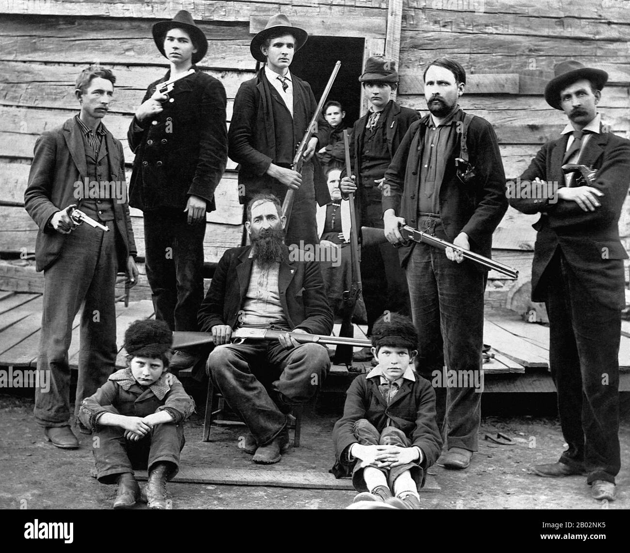 An der Fehde Hatfield-McCoy (zwischen den Jahren zwischen den Jahren ...