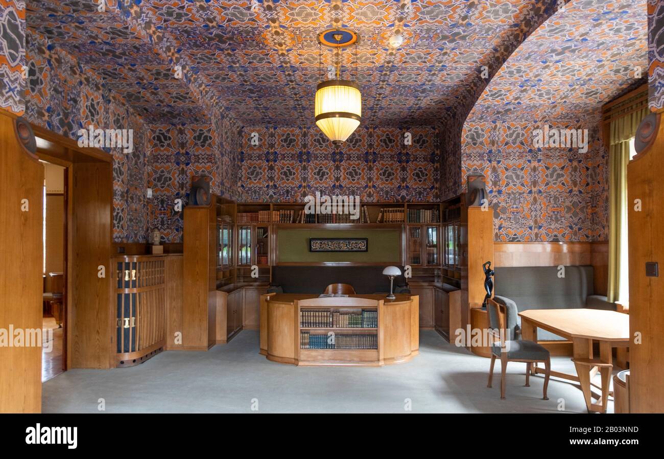 Hagen, Hohenhof (Villa Osthaus), 1906-1908 von Henry van de Velde für ...