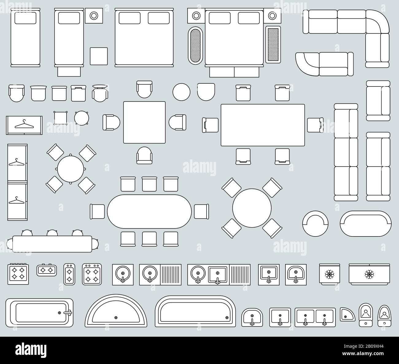 Office interior icons top view -Fotos und -Bildmaterial in hoher ... Office interior icons top view -Fotos und -Bildmaterial in hoher ...