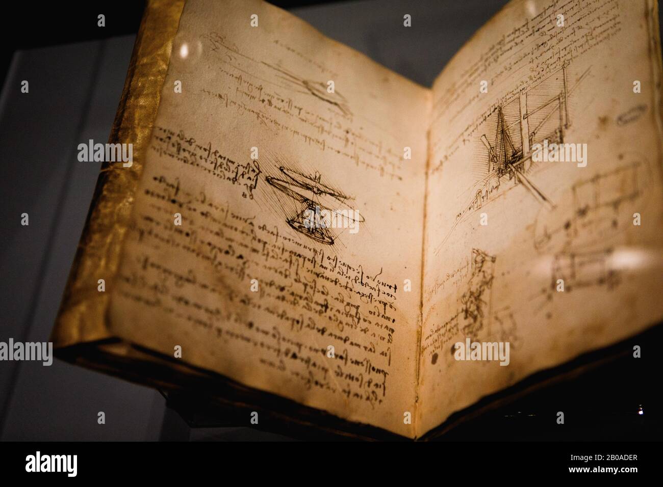 Zeichnung Von Leonardo Da Vinci Stockfotos und -bilder Kaufen - Alamy