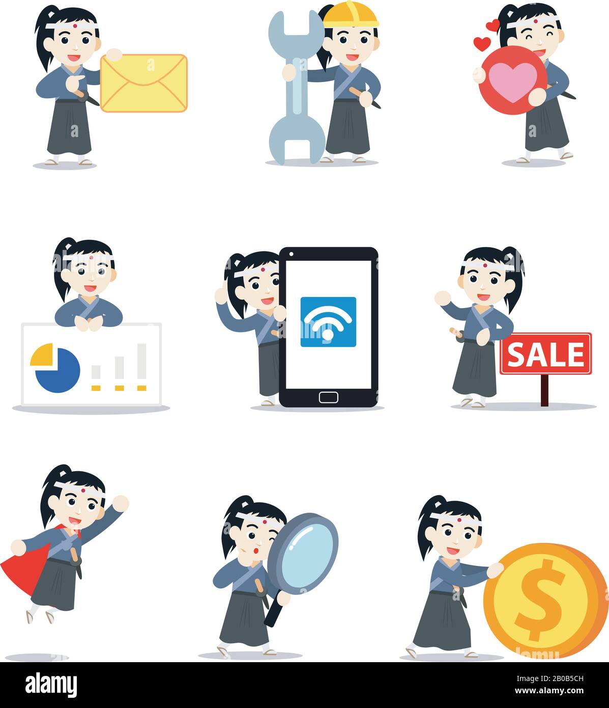 Samurai krieger uniform -Fotos und -Bildmaterial in hoher Auflösung – Alamy