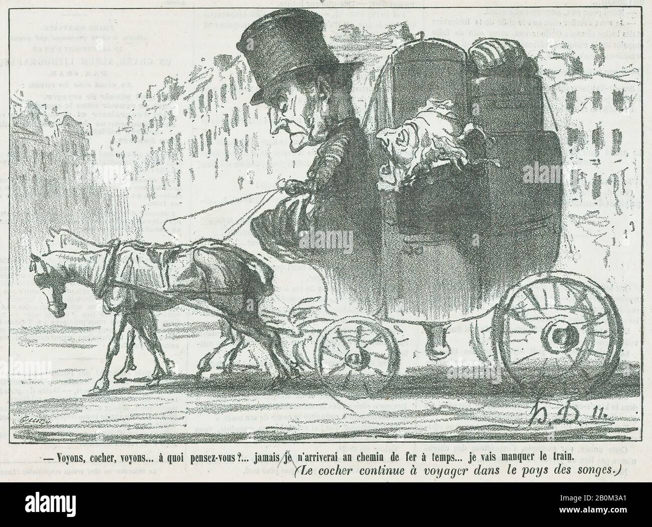 Les cochers de paris -Fotos und -Bildmaterial in hoher Auflösung – Alamy