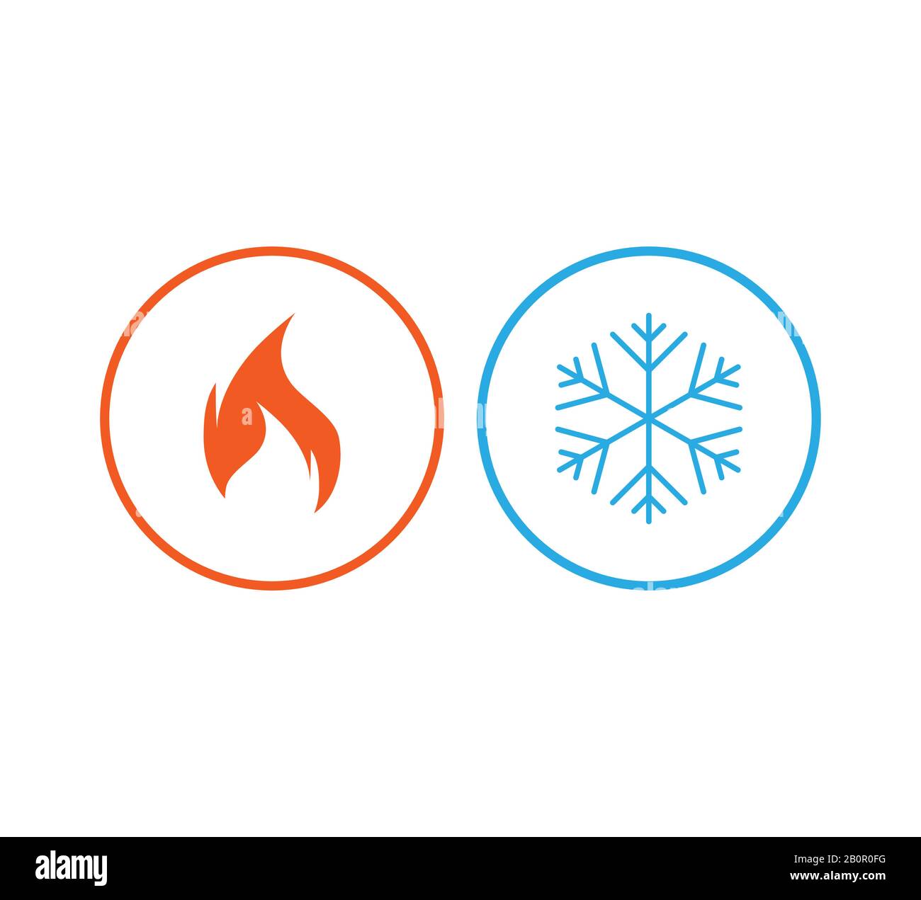 Snowflake climate sign icon vector -Fotos und -Bildmaterial in hoher ...