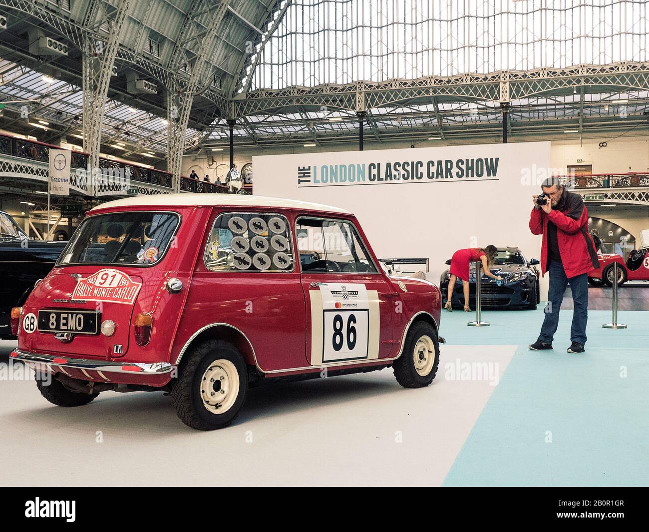 Classic Mini Rally Car Stockfotos und -bilder Kaufen - Alamy