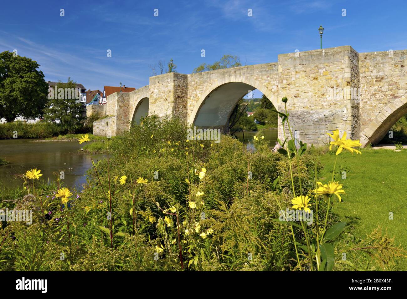 Fachwerkstadt Melsungen Stockfotos und -bilder Kaufen - Alamy