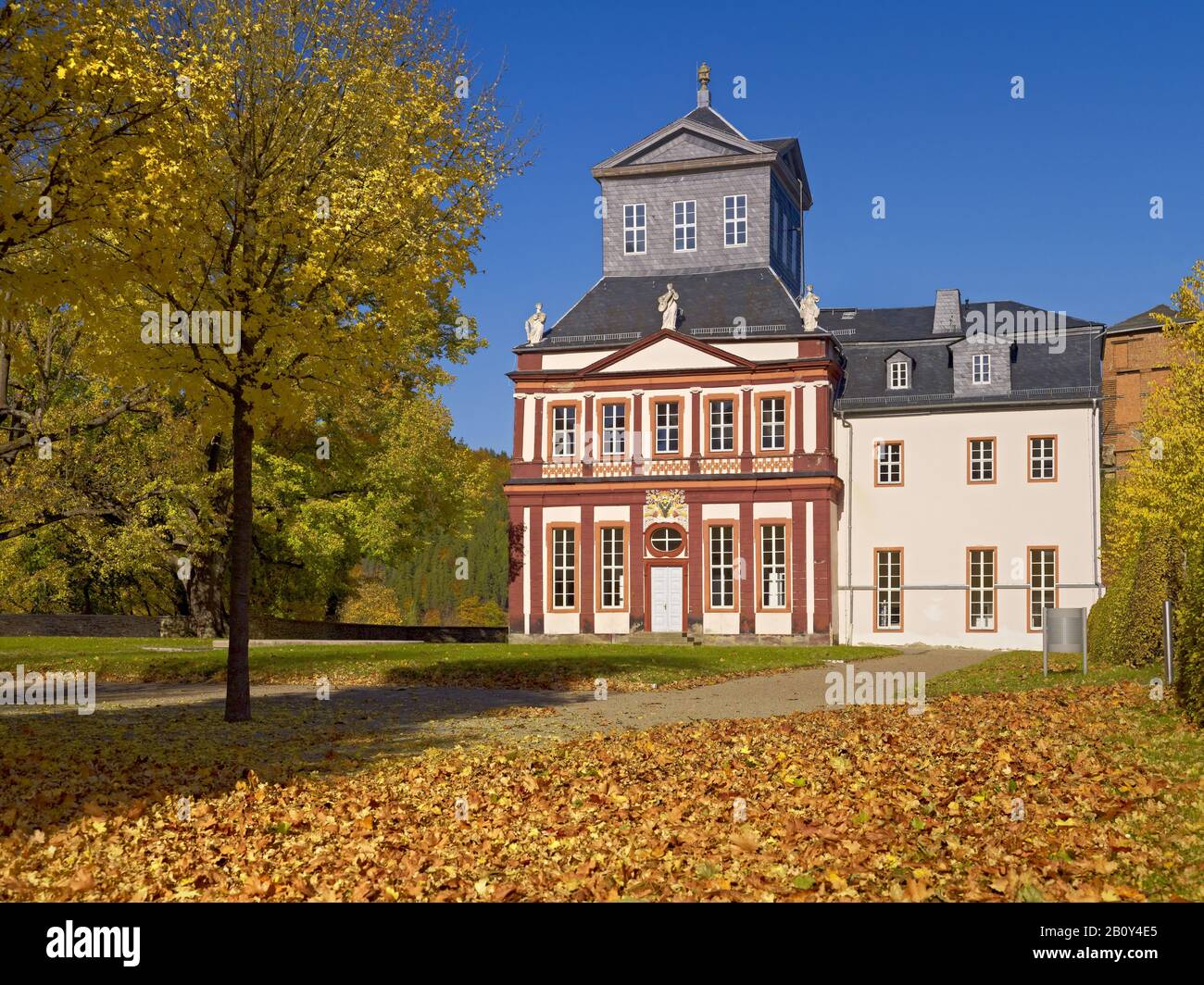 Kaisersaal Aus Schloss Schwarzburg Im Schwarzatal Stockfotos und ...