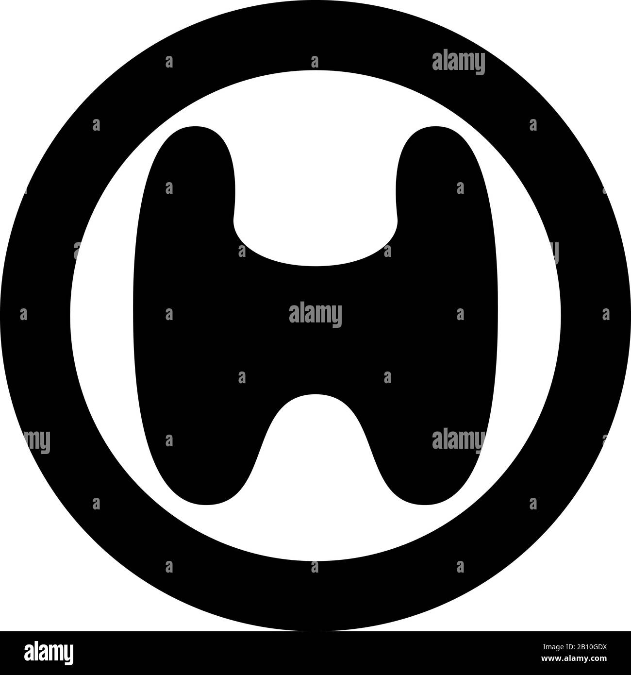 Schilddrüse Goitre menschliche Organanatomie von Menschen Symbol im ... Schilddrüse Goitre menschliche Organanatomie von Menschen Symbol im ...
