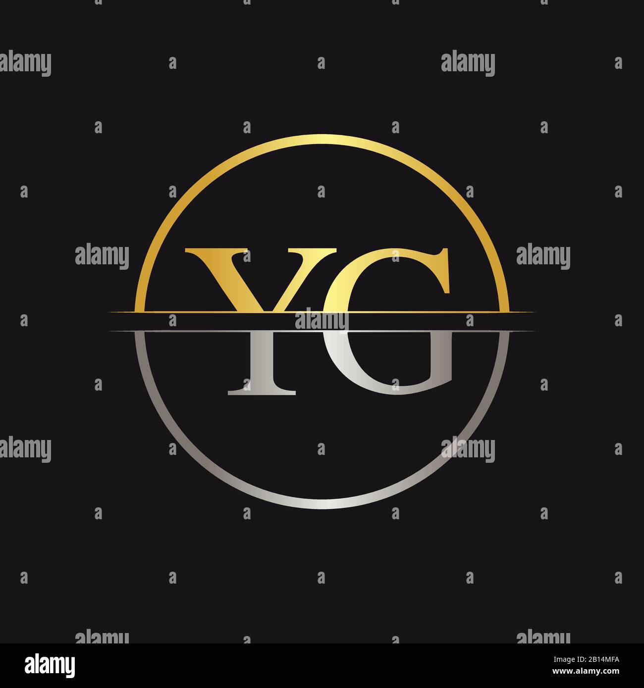 Yg logo Stock-Vektorgrafiken kaufen - Alamy