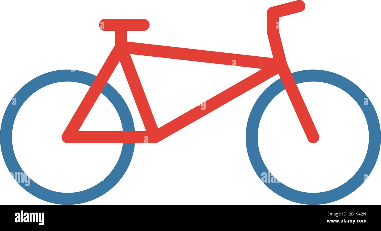 Fahrrad-Symbol. Einfaches Element vom Transport icons Collection ...