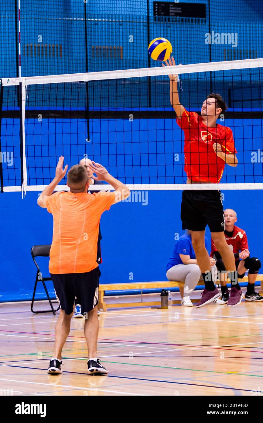 Volleyball Dink Stockfotos und -bilder Kaufen - Alamy