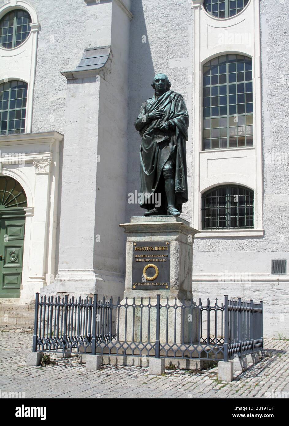 Denkmal johann gottfried herder weimar -Fotos und -Bildmaterial in ...