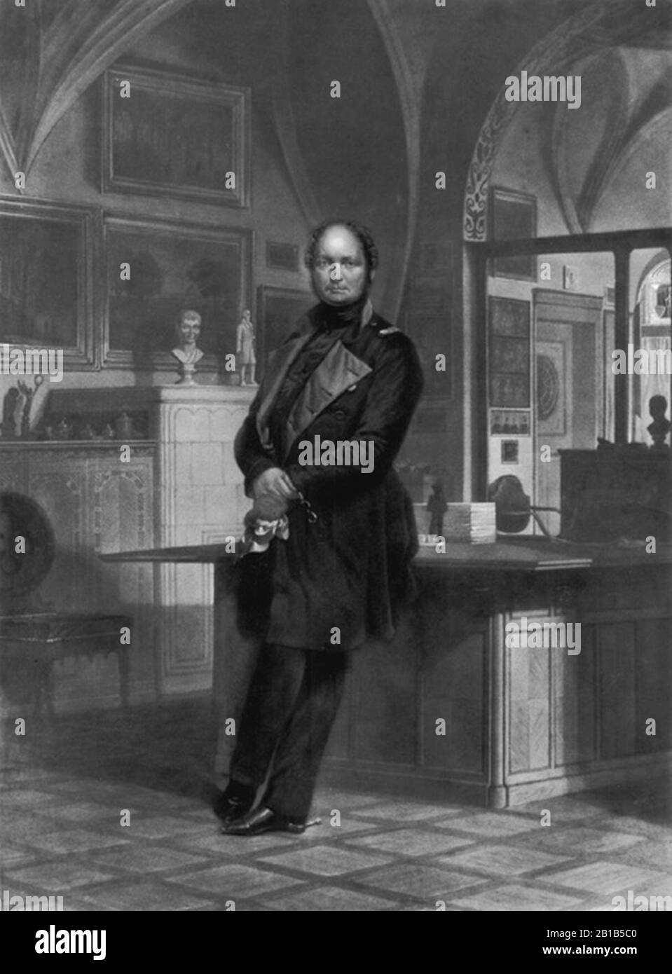 Friedrich Wilhelm IV. Von Preßen - Schabkunstblatt von Friedrich ...