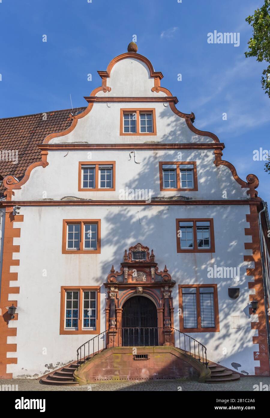 Historisches Rathaus in der Mainzer Innenstadt Stockfotografie - Alamy
