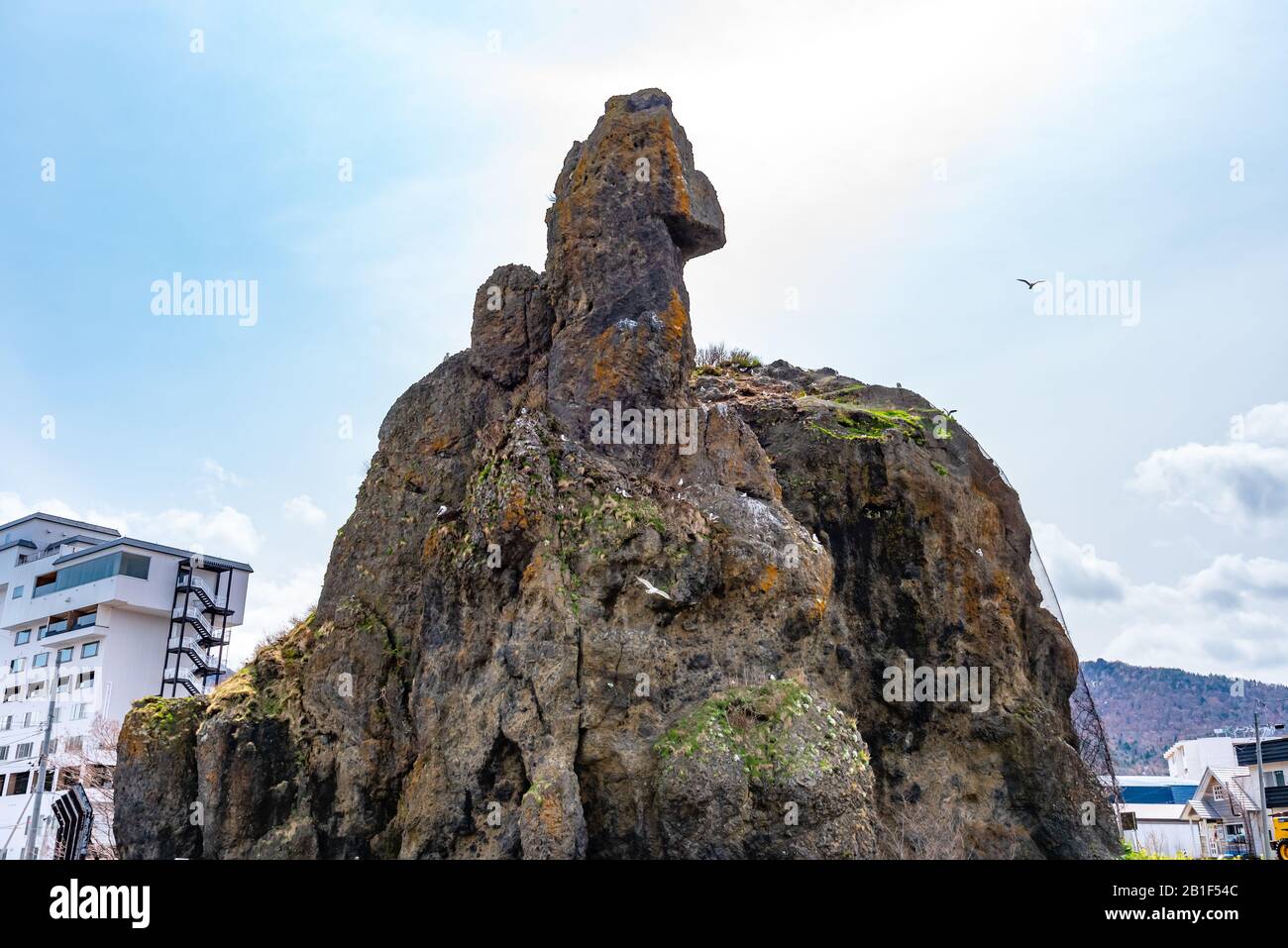 Godzilla Rock (Godzillaiwa), EIN Rock, der wie ein Monster Godzilla im ...