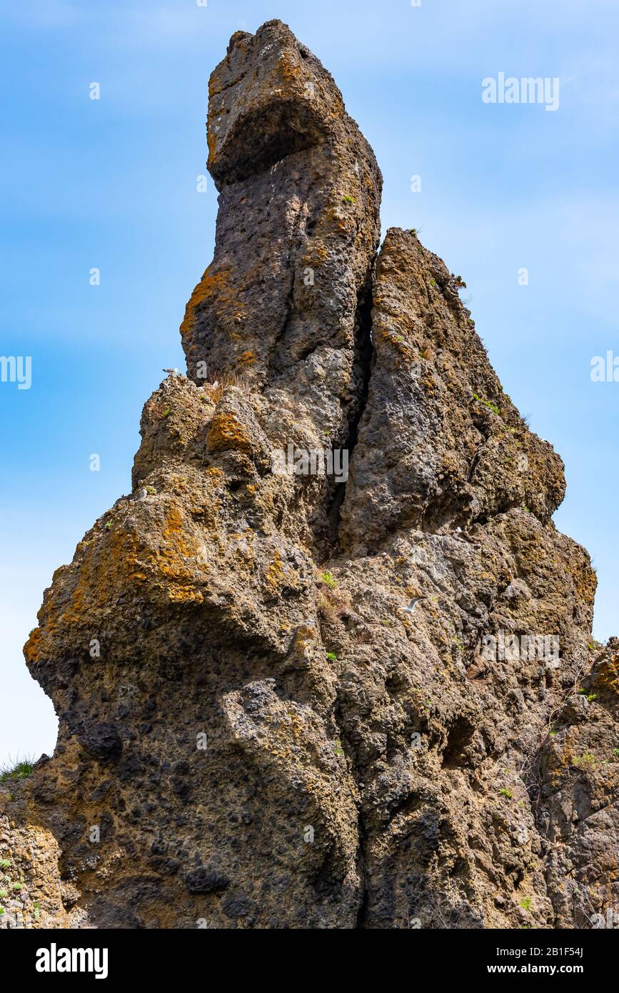 Godzilla Rock (Godzillaiwa), EIN Rock, der wie ein Monster Godzilla im ...