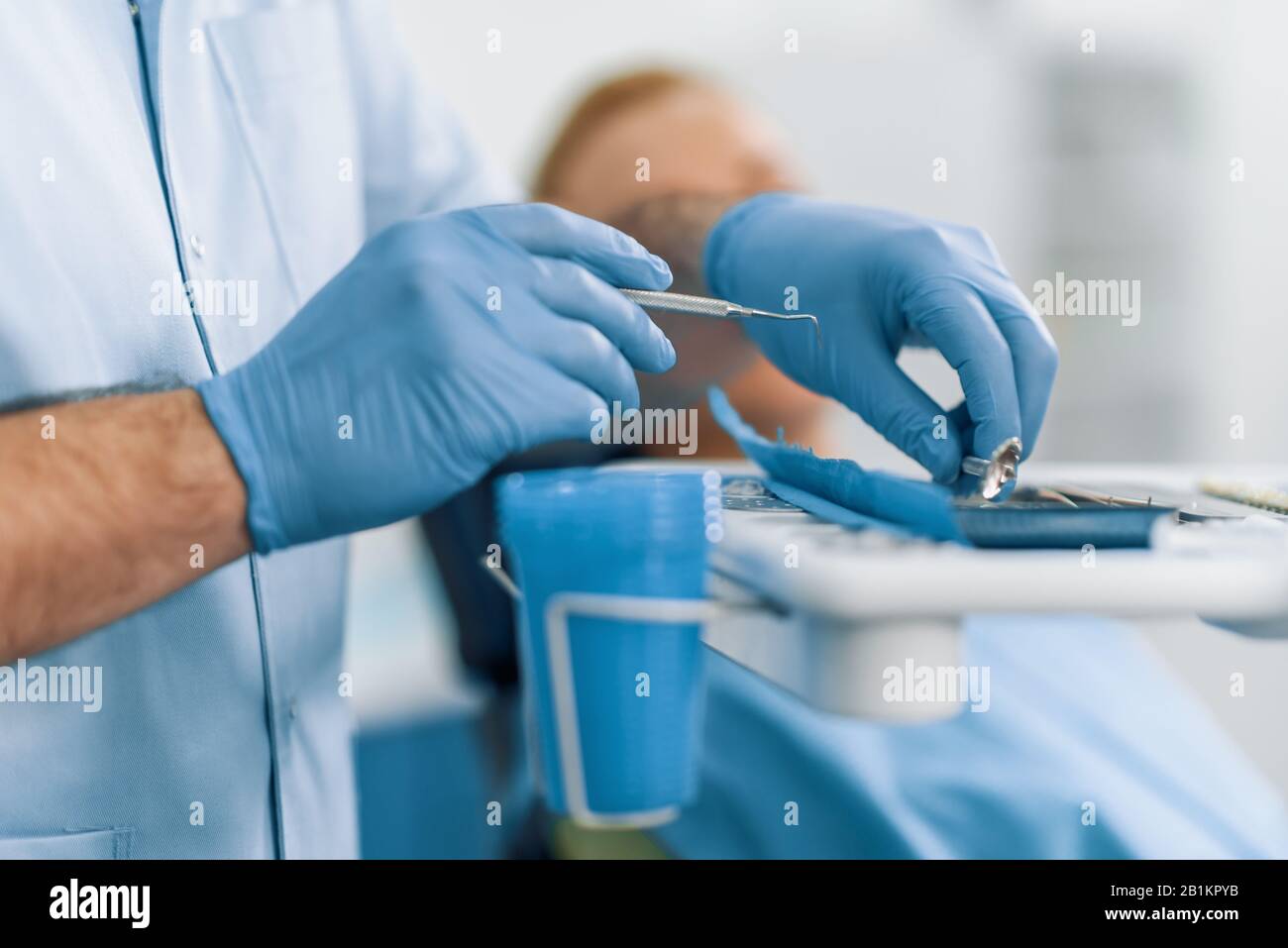Zahnarzt Instrumente Stockfotos und -bilder Kaufen - Alamy