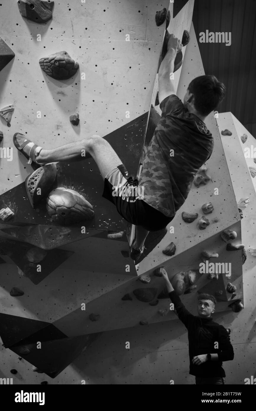 Birmingham indoor kletterzentrum -Fotos und -Bildmaterial in hoher ...