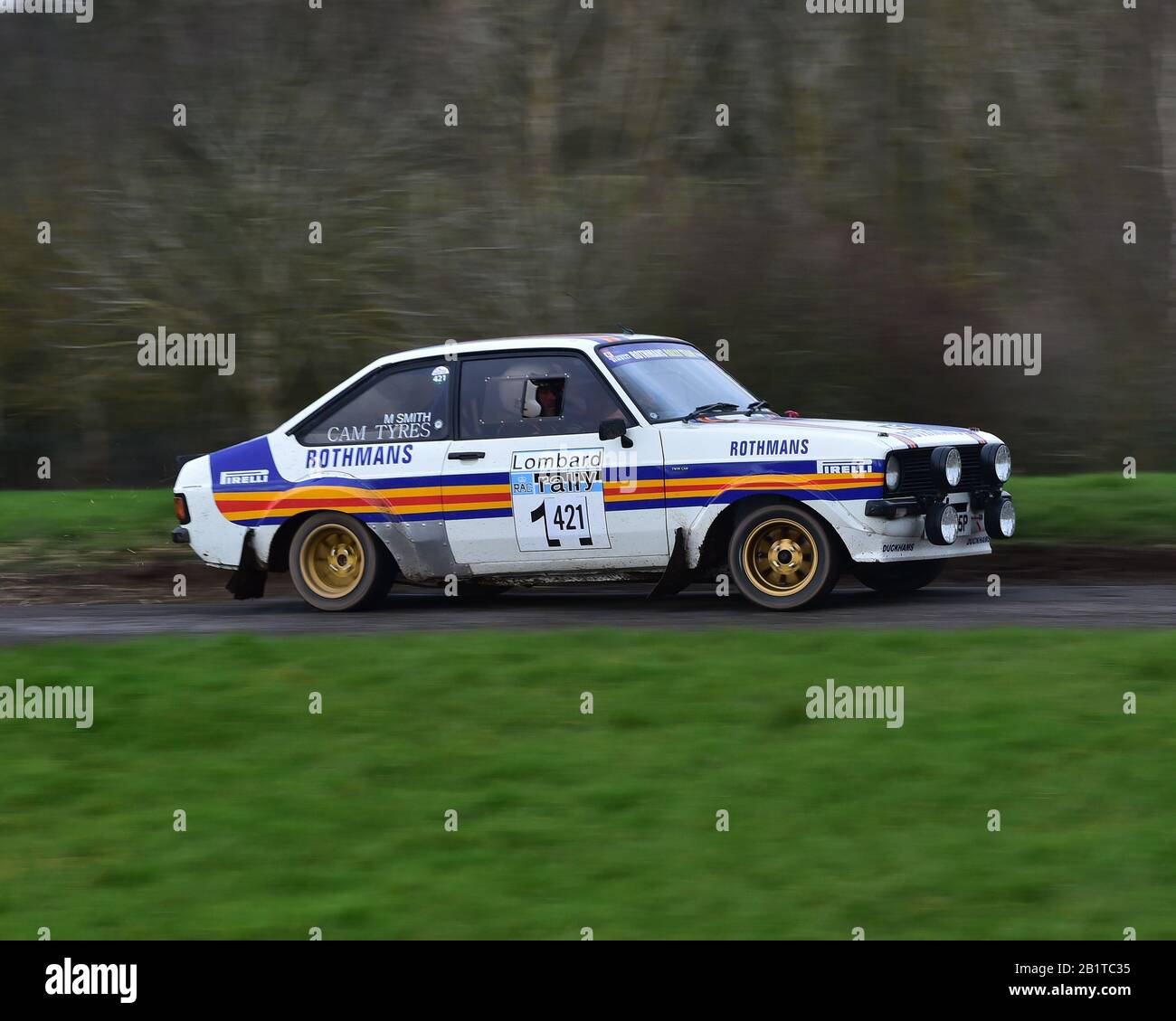 Mark Smith, Ford Escort Mk2, Race Retro, NAEC, National Agricultural ...