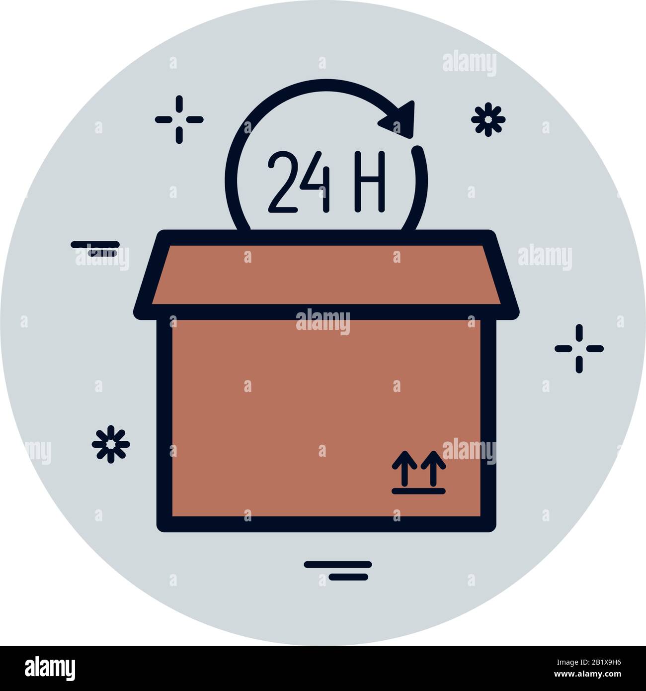 Stunden industriell Stock-Vektorgrafiken kaufen - Alamy