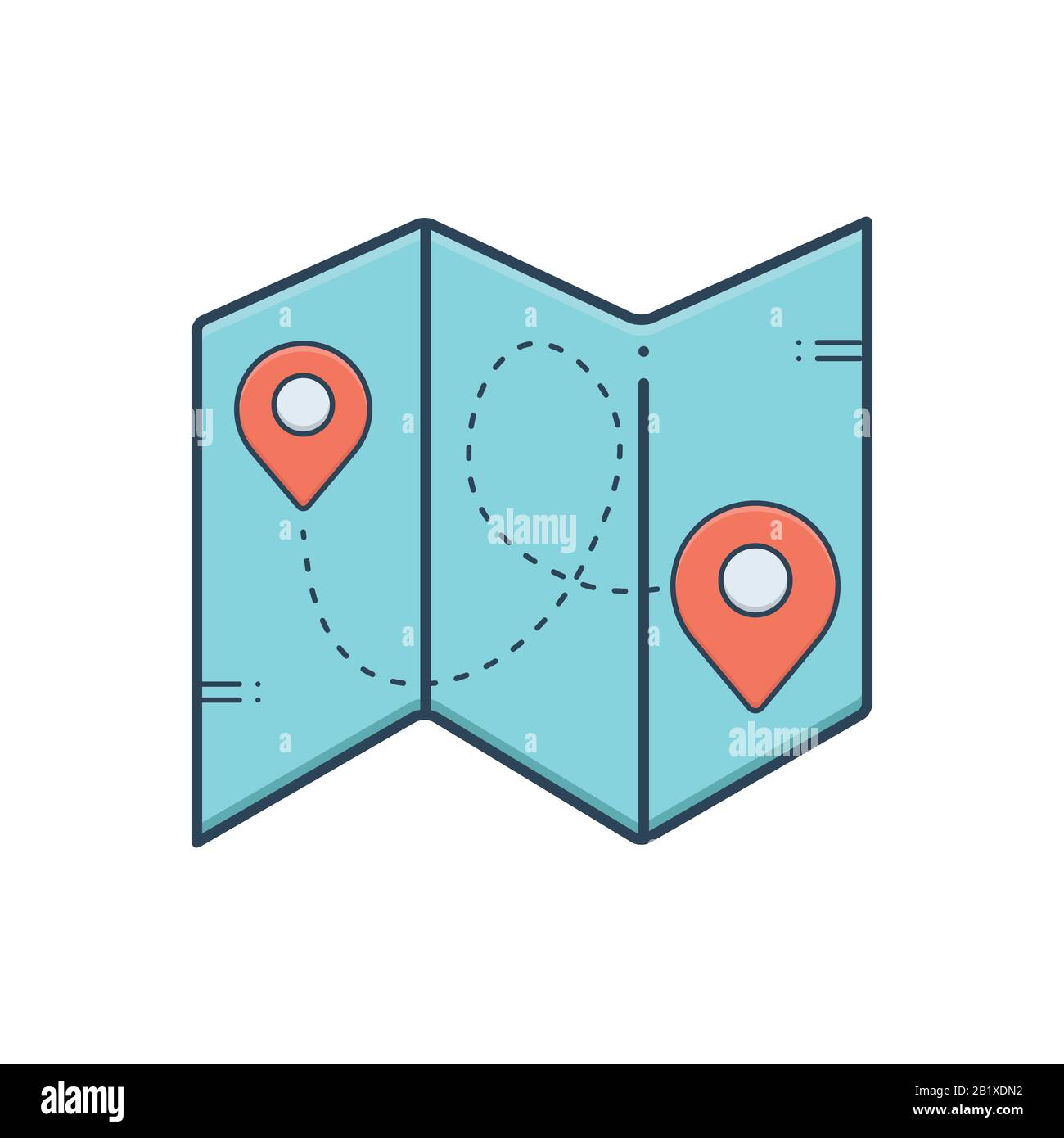 Karten logo Stock-Vektorgrafiken kaufen - Alamy