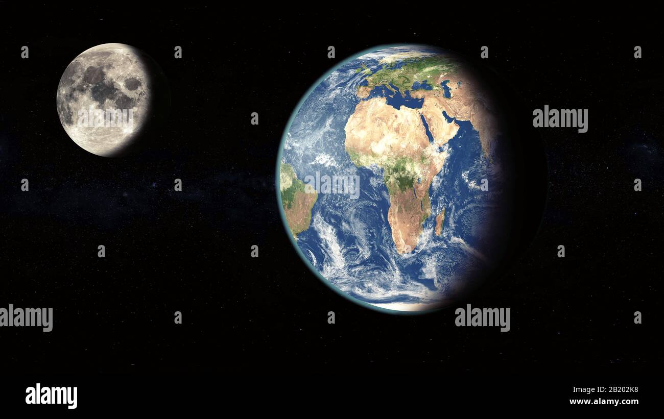 Mond erde orbit -Fotos und -Bildmaterial in hoher Auflösung – Alamy