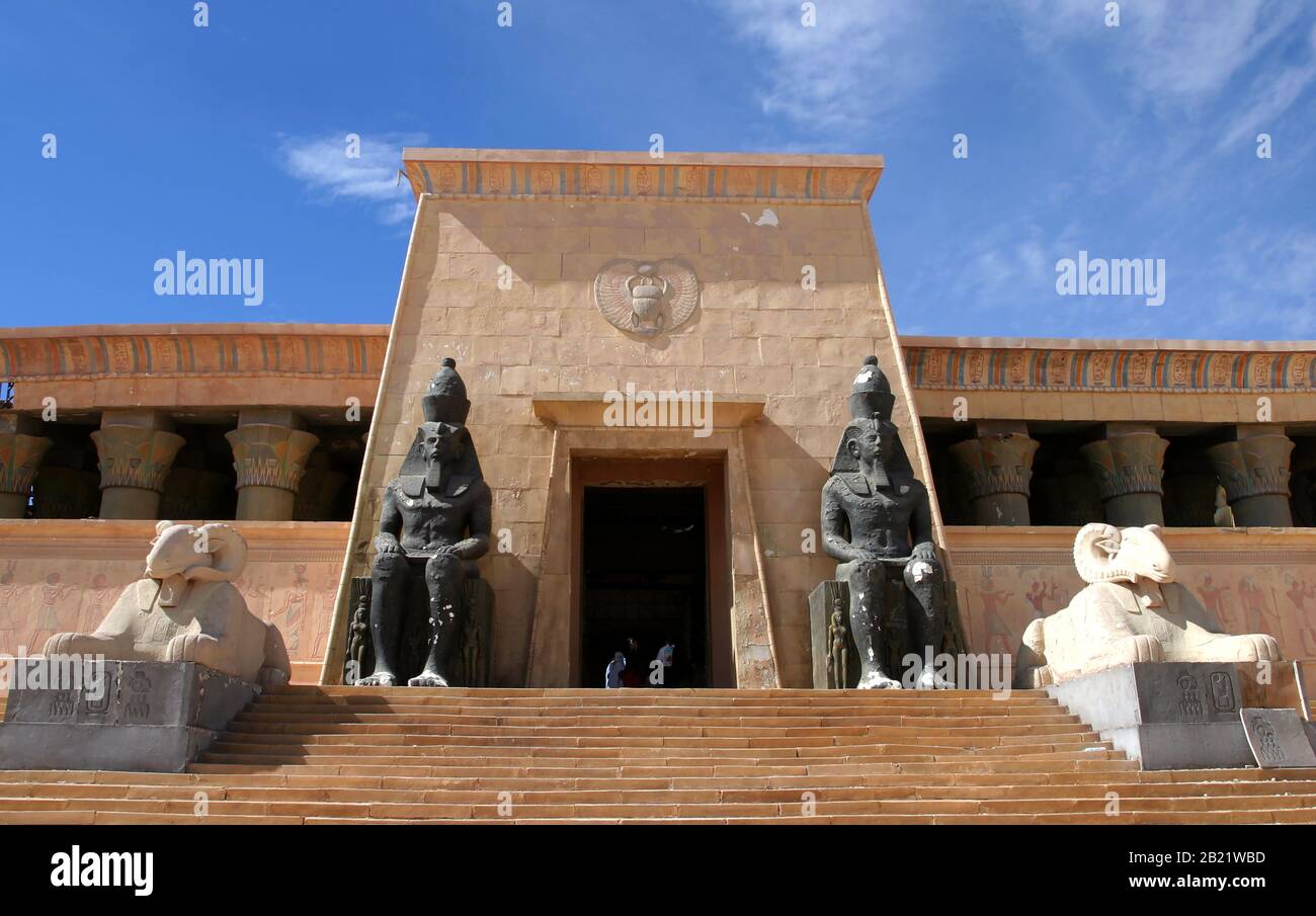 Atlas Film Studios in Quarzazate, Marokko. Berühmt für seine Verwendung ...